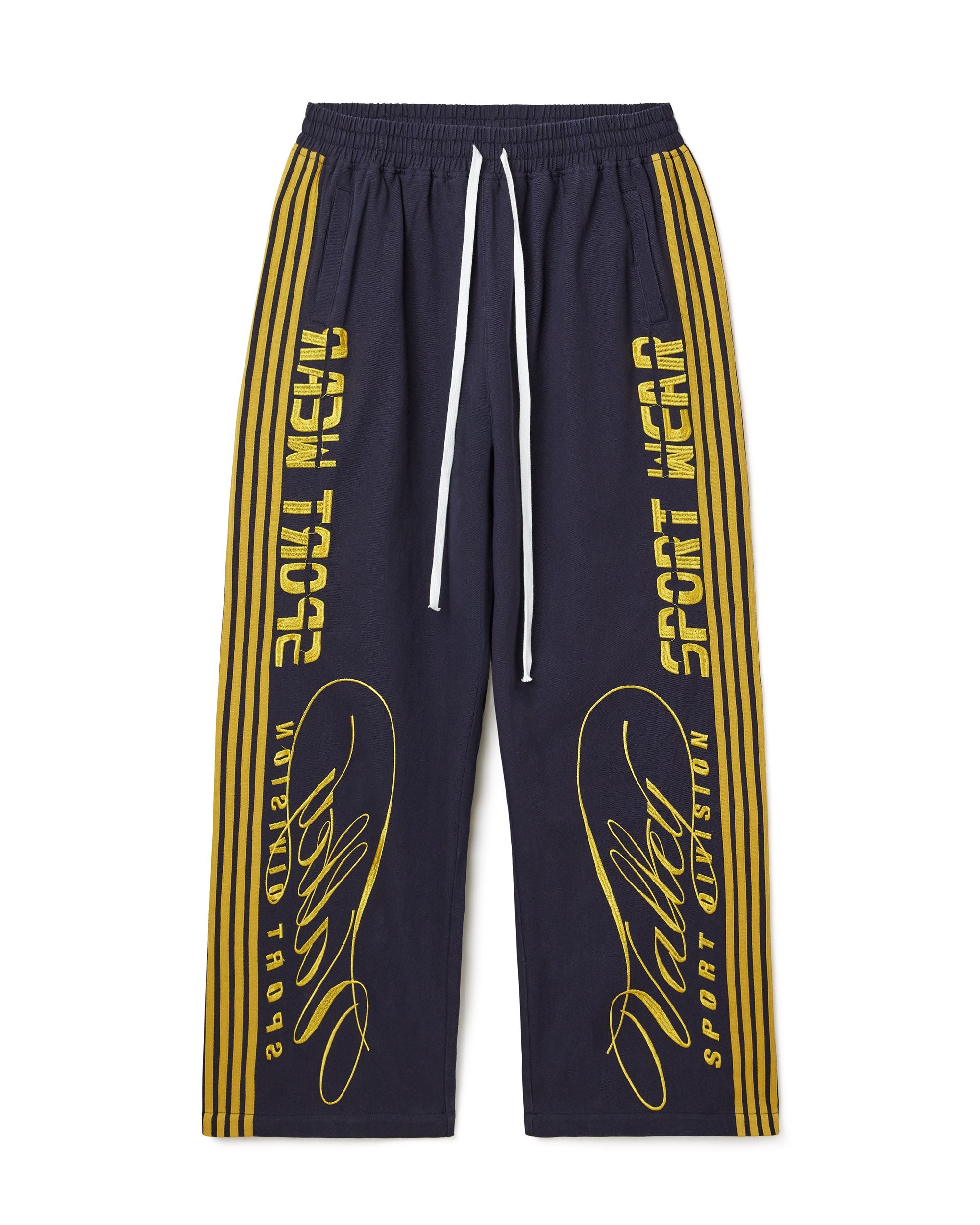 NAVY CURSIVE TRACKS – VALE NYC FLAGSHIP