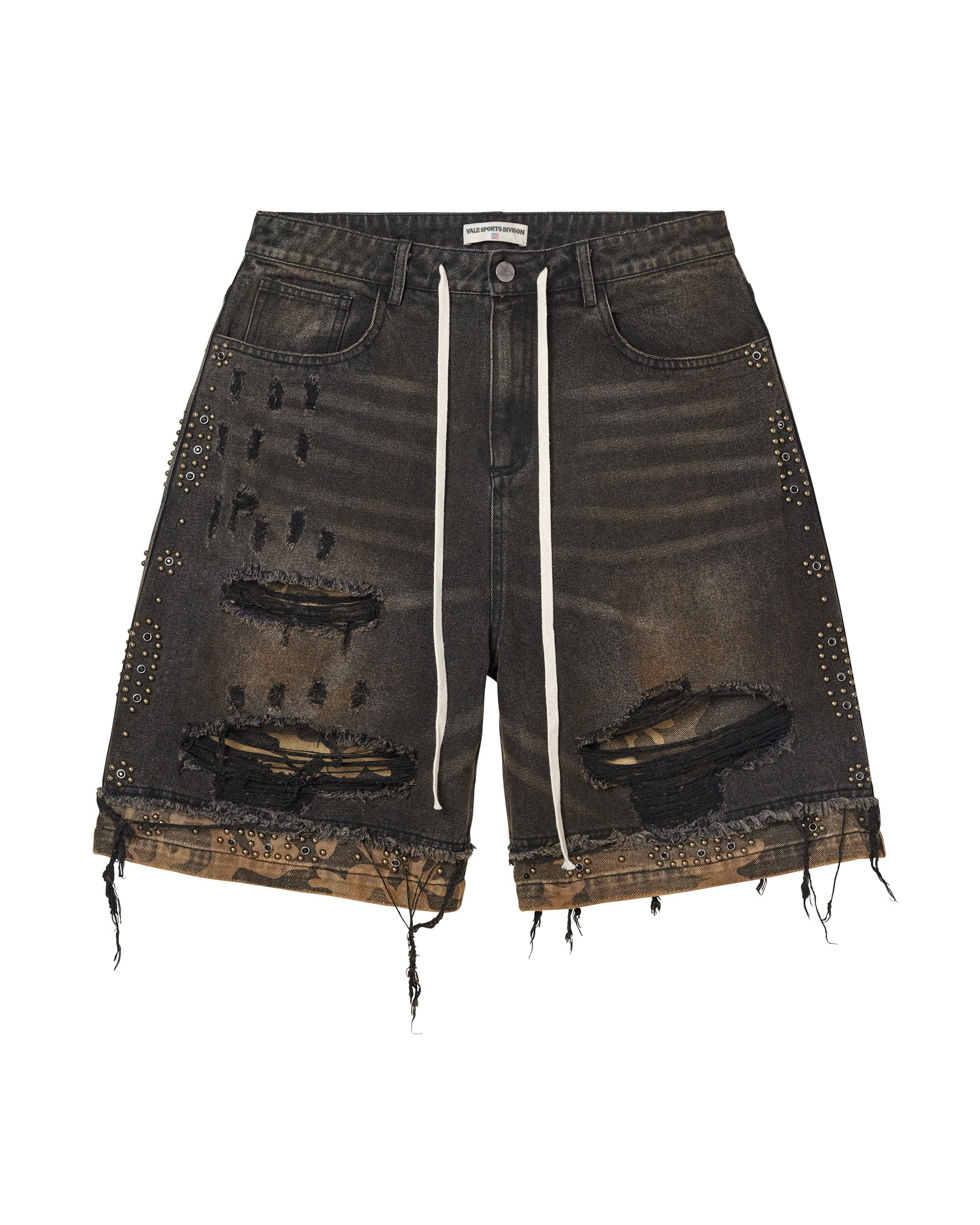 BLACK DOUBLE JORTS – VALE NYC FLAGSHIP