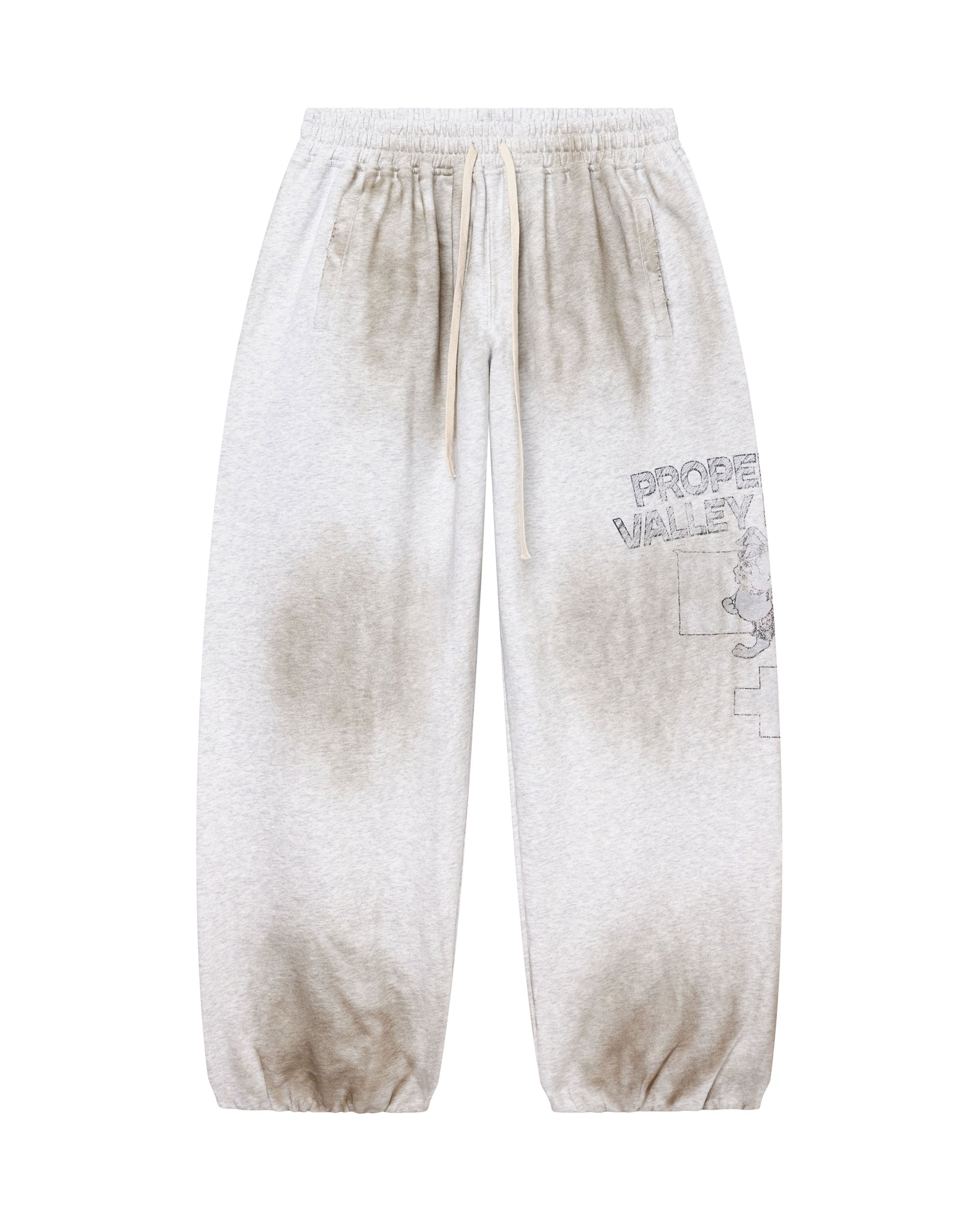PRISON BREAK SWEATS [GREY] – VALE NYC FLAGSHIP
